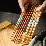 Japanese Bamboo Chopsticks - Mindful Dining Set | TOUKOKU