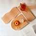 Elegant Beech Wood Wave Tray Decorative Bread & Pastry Serving Tray ...