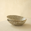 Stone Pattern Ceramic Irregular Fruit Salad Bowl Handcrafted and ...