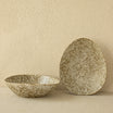 Stone Pattern Ceramic Irregular Fruit Salad Bowl Handcrafted and ...
