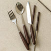 Japanese Style Wooden Handle Cutlery Premium Stainless Steel and Wood ...