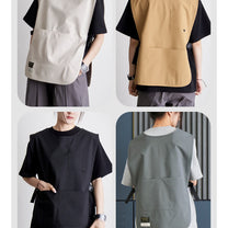 Japanese Style Lightweight Work Vest Apron Waterproof and Versatile ...