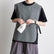 Japanese Work Apron Gray - Eastern Kitchen Style | TOUKOKU