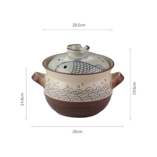Japanese Koi Fish Casserole - Zen Cooking Vessel | TOUKOKU
